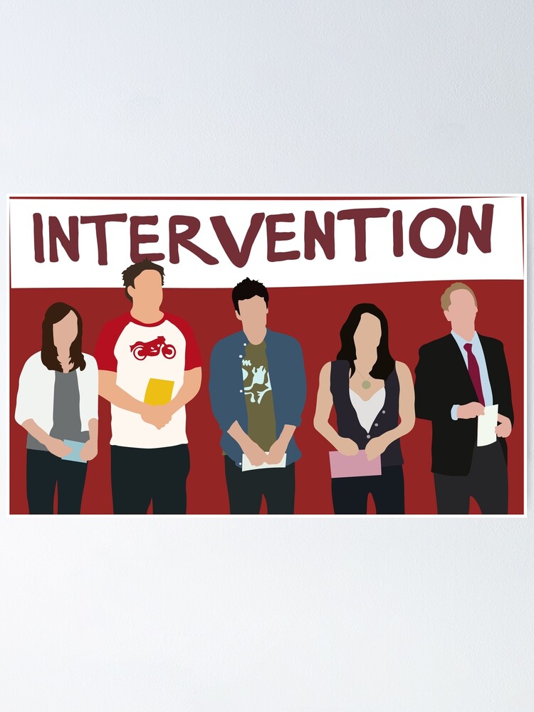 "INTERVENTION" Poster for Sale by RatTrapTees | Redbubble