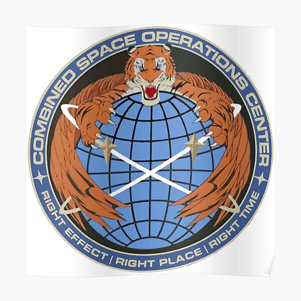 "Combined Space Operations Center Crest" Poster for Sale by ...