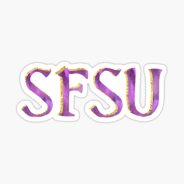 Sfsu Stickers | Redbubble