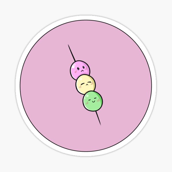 "Dango Sticker!" by skxrlxt | Redbubble