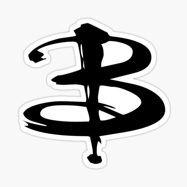 "buffy" Sticker for Sale by raandoom | Redbubble