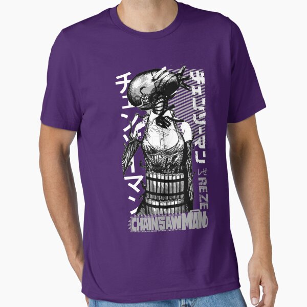 "Chainsaw man. Reze, bomb devil, shirt - phone case - notebook ...