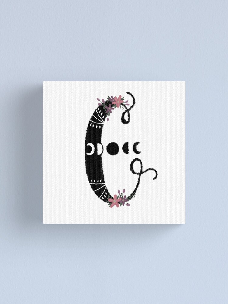 "Witchy Letters : C" Canvas Print by Sartsborne | Redbubble