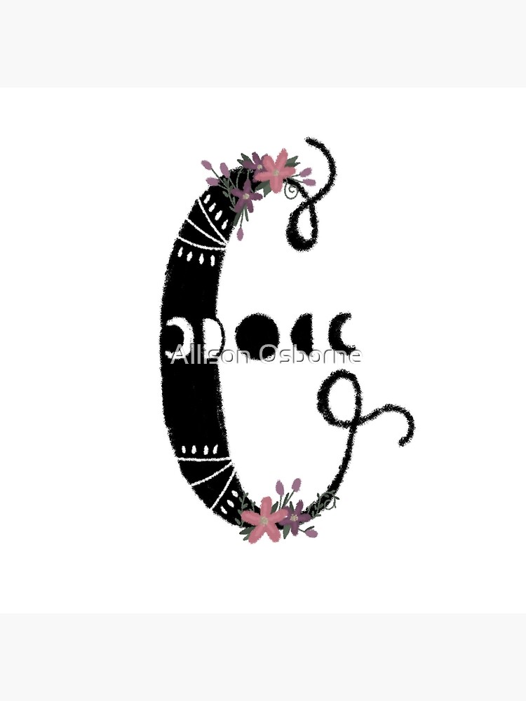 "Witchy Letters : C" Canvas Print by Sartsborne | Redbubble