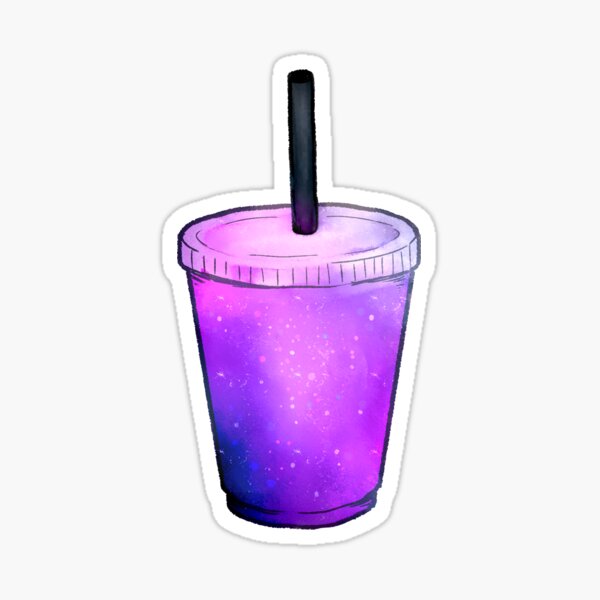 "Galaxy Drink " Sticker by unicronpotato | Redbubble