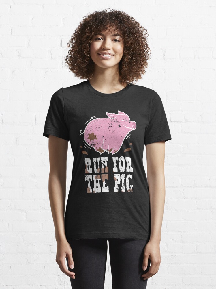 "Pig Funny Gift Greased Pig Chasing Pigs" T-shirt by KentuckyGirlTee ...