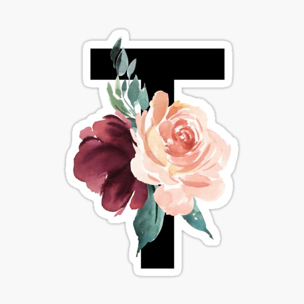 Letter T Stickers | Redbubble