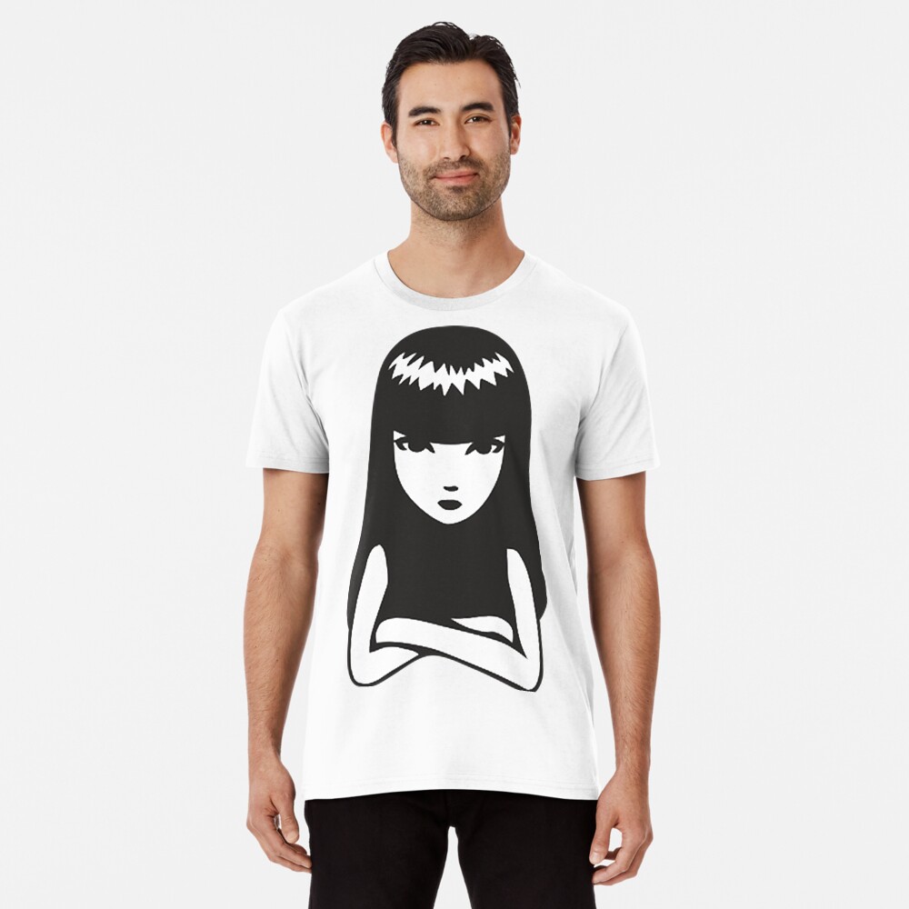 "Emily the strange" Sticker for Sale by Marshmalloww | Redbubble