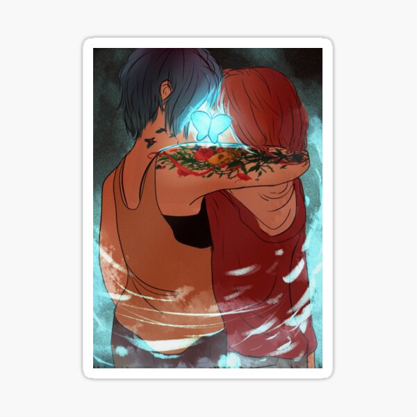 "life is pain" Sticker by Nicoryio | Redbubble