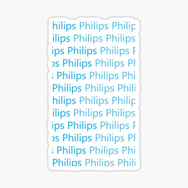 "Philips" Sticker for Sale by Shalomjoy | Redbubble