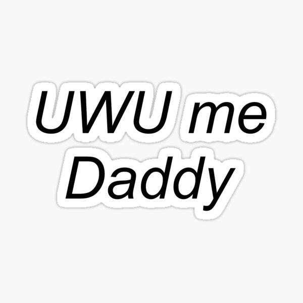 "Uwu" Sticker for Sale by shadowqueen47 | Redbubble