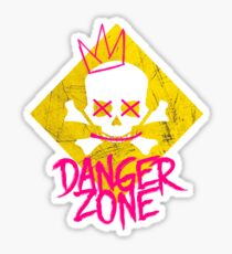 Danger Zone Stickers | Redbubble