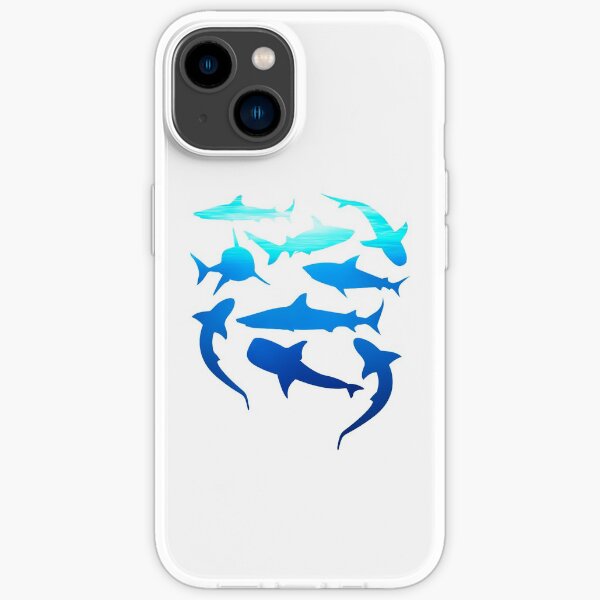 "Sharks Water Graphic Ocean Life Underwater Sea Creatures" iPhone Case ...