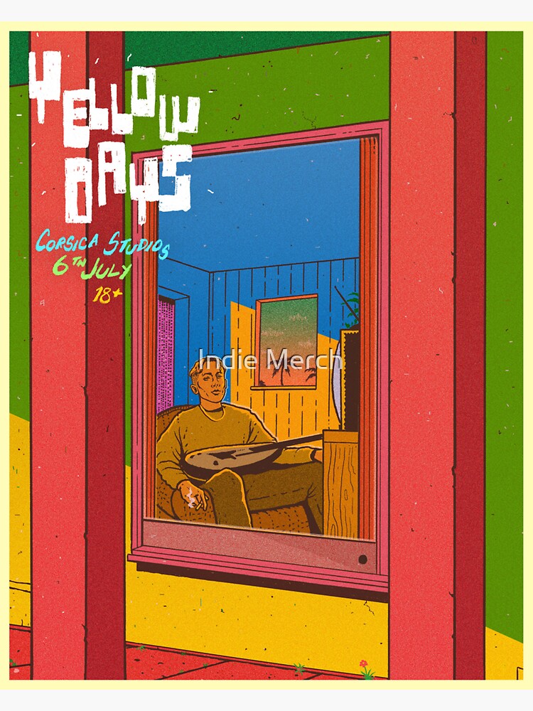 "Yellow Days" Sticker for Sale by fadecas | Redbubble