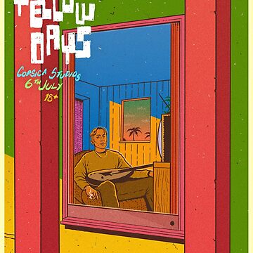 "Yellow Days" Poster for Sale by Indie Merch | Redbubble