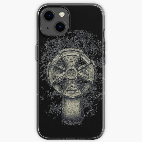 "Celtic Cross Graveyard Cemetery Viking Knot Traditional Manx Design ...