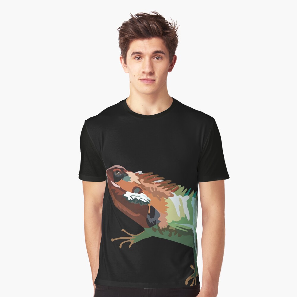 "F is for Forest Dragon, Forest Dragon | Reptile & Wildlife Art Design ...