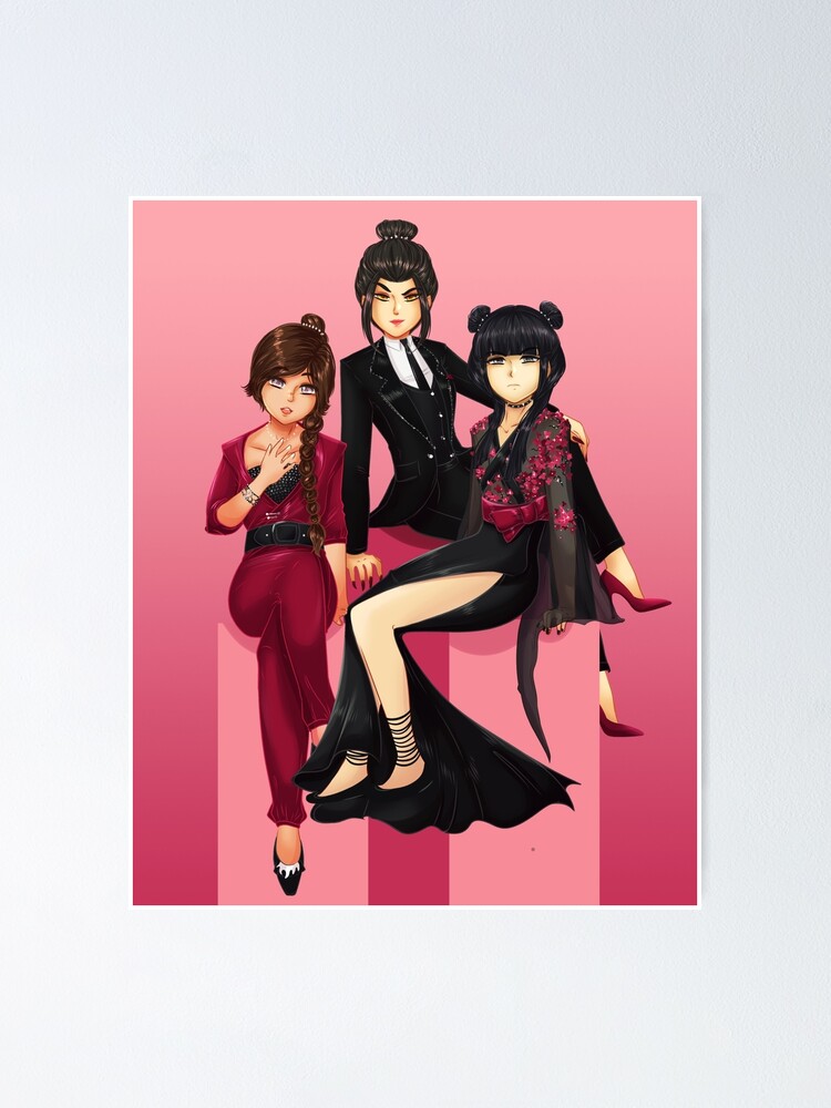 "Ozai's Angels" Poster for Sale by allarica | Redbubble