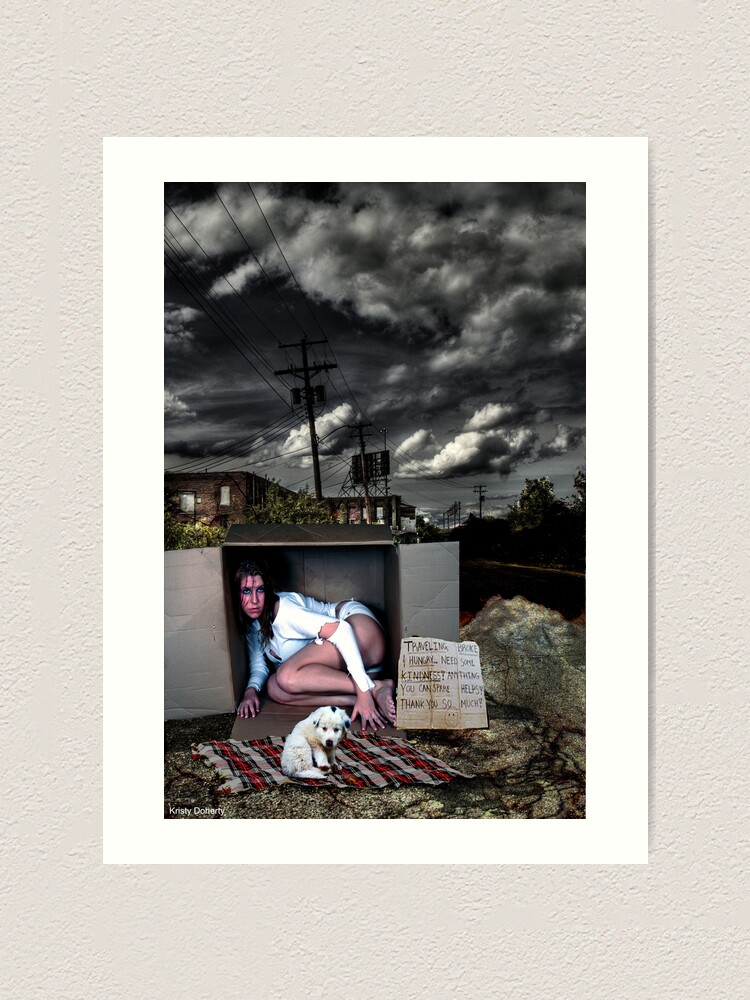 "homeless" Art Print for Sale by 1chick1 | Redbubble