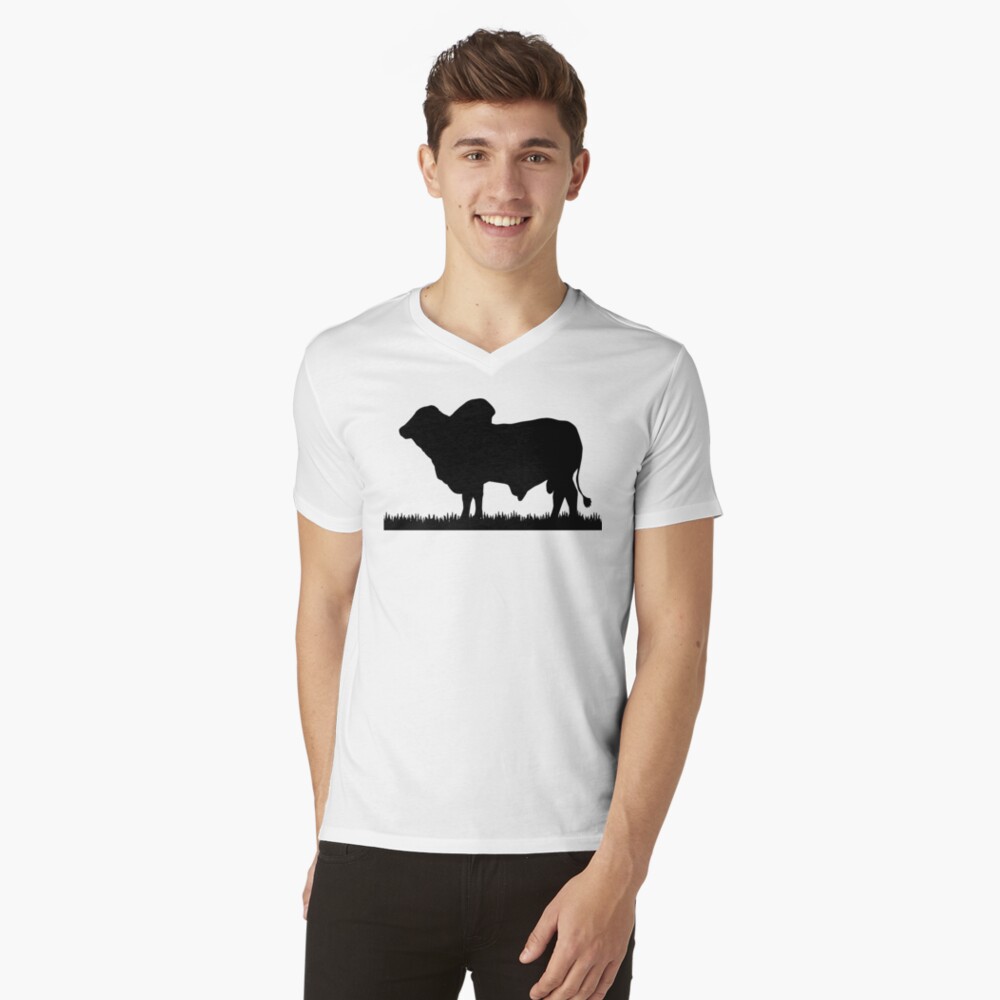"Brahman Bull Silhouette " Poster for Sale by louu69 | Redbubble