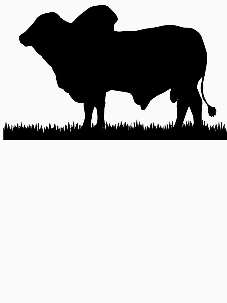 "Brahman Bull Silhouette " Pullover Hoodie for Sale by louu69 | Redbubble