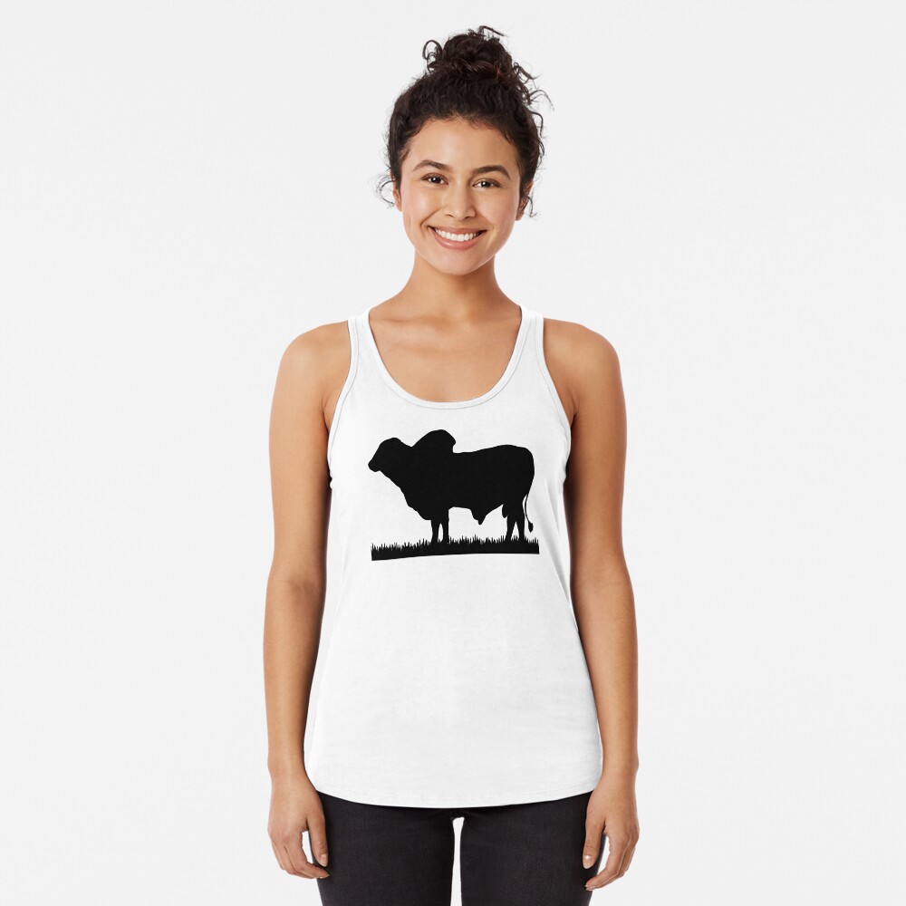 "Brahman Bull Silhouette " Poster for Sale by louu69 | Redbubble