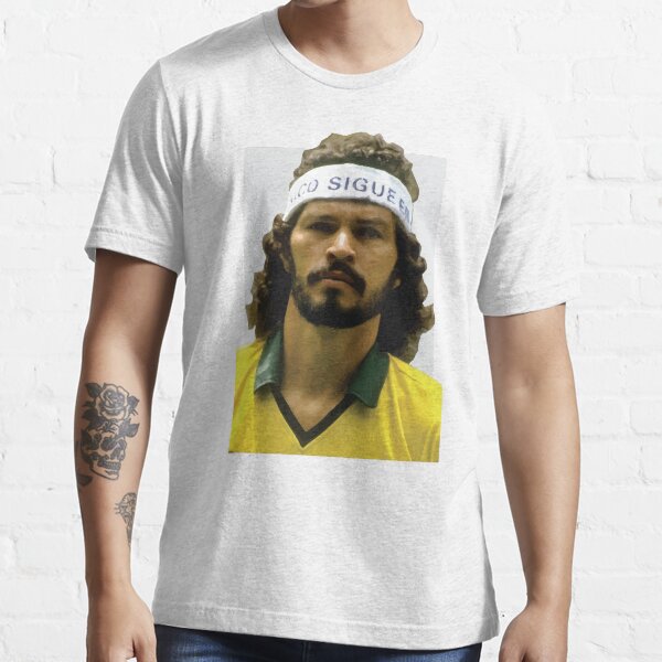 "Sócrates, Football legend 2" T-shirt for Sale by opngoo | Redbubble ...