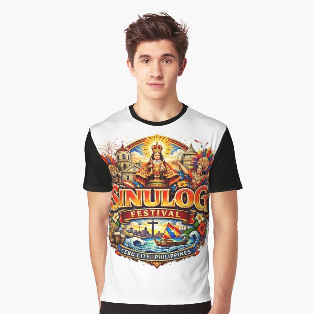 "SINULOG FESTIVAL" Sticker for Sale by likbatonboot | Redbubble