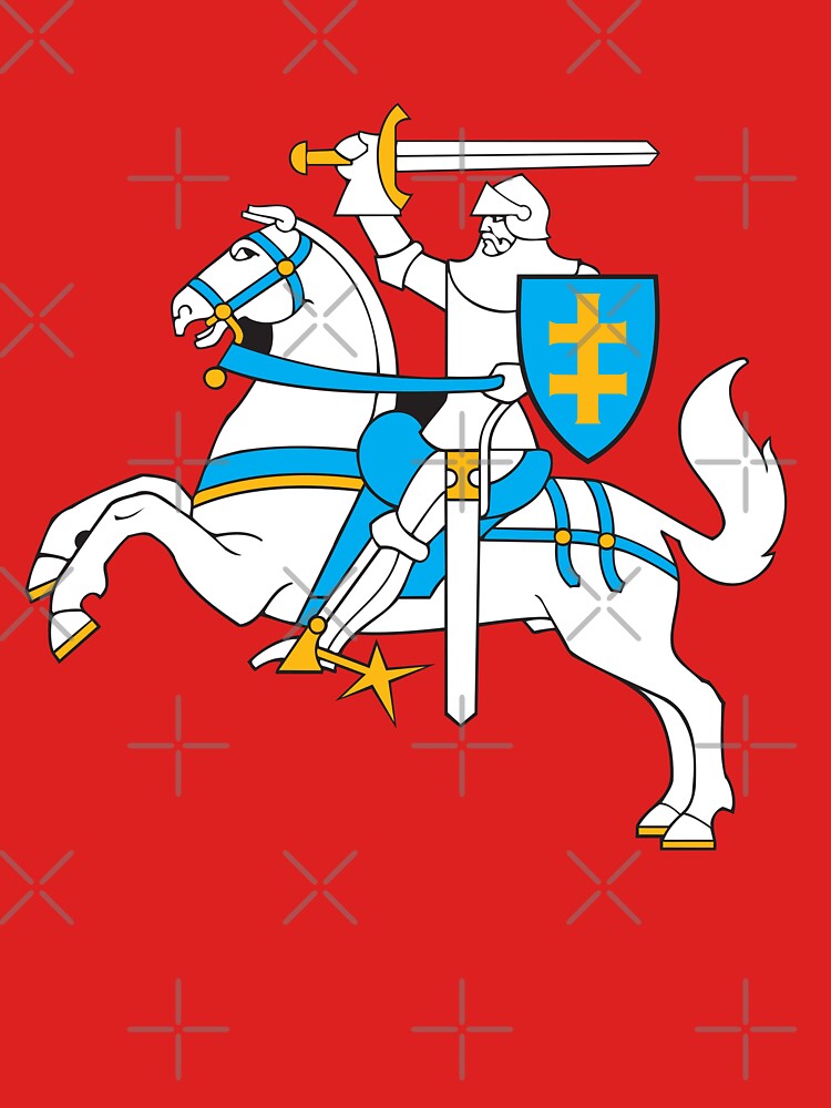 "Vytis - Historical Flag of Lithuania" Essential T-Shirt for Sale by ...