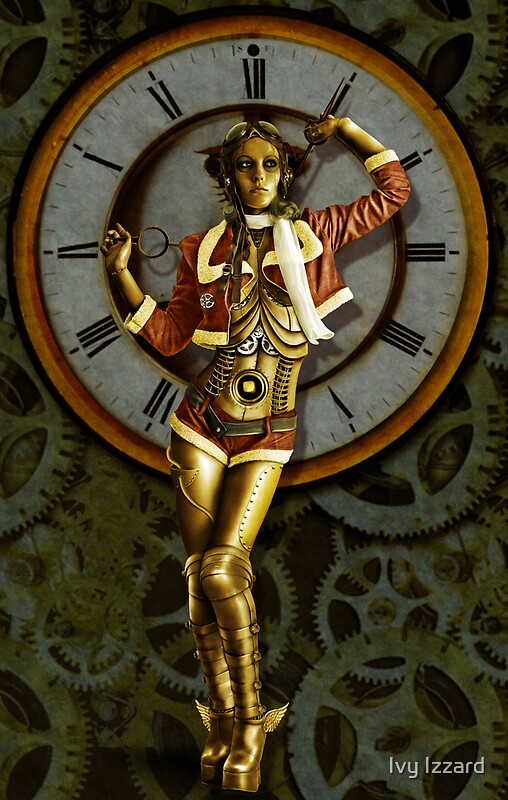 "Time Flyer" by Ivy Izzard | Redbubble