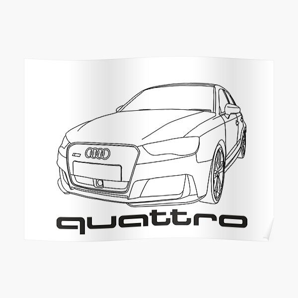 Rs7 Posters | Redbubble