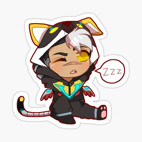 "Kuro Voltron / Chibi Onesie" Sticker by Oomanagarcha | Redbubble