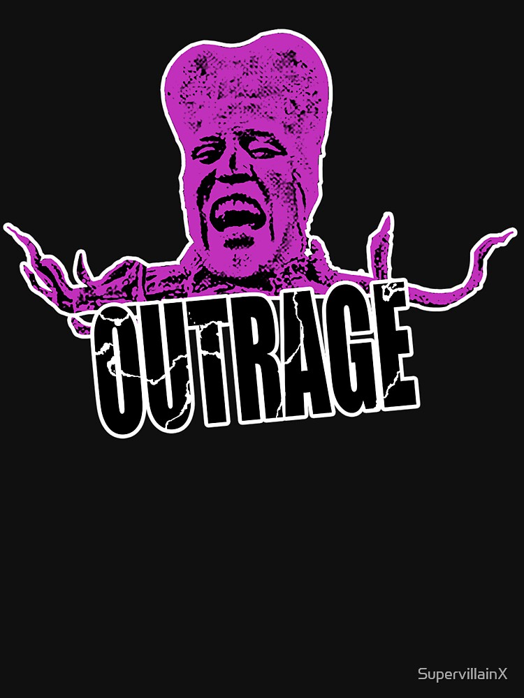 "Tony Harrison - Outrage" T-shirt for Sale by SupervillainX | Redbubble ...
