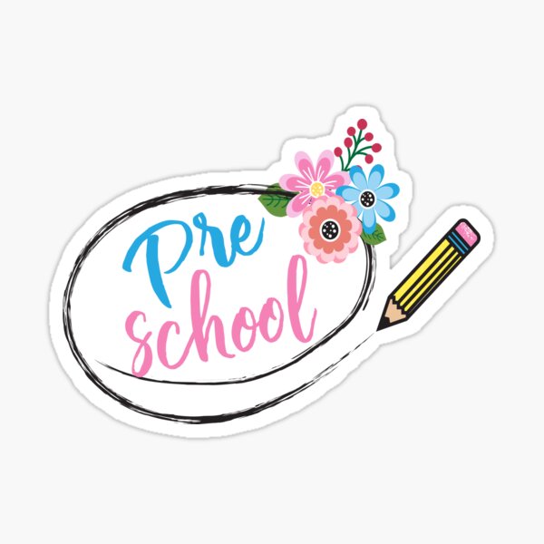 "Preschool Teacher Nursery School Kindergarten" Sticker for Sale by ...