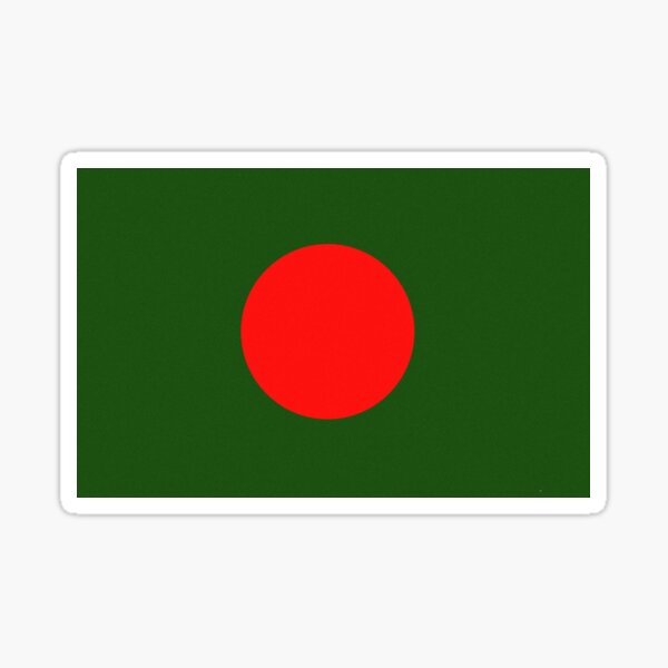 "Bangladesh flag" Sticker by pradapapac | Redbubble