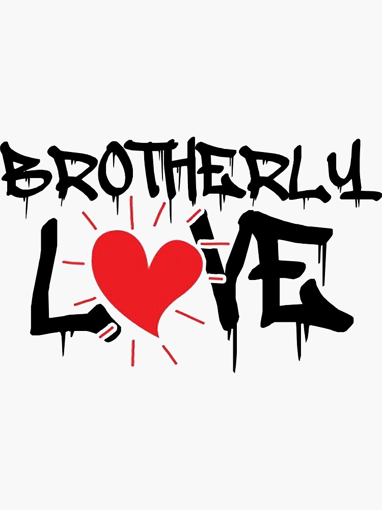 "Brotherly Love - Philadelphia Vibes" Sticker for Sale by ...