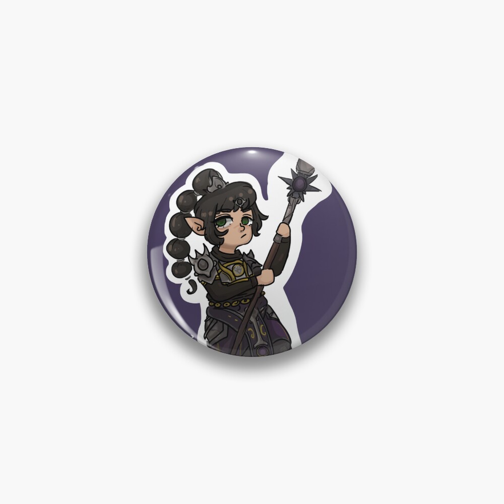 "Shadowheart and the Spear of Night" Sticker for Sale by GraceOSRS ...