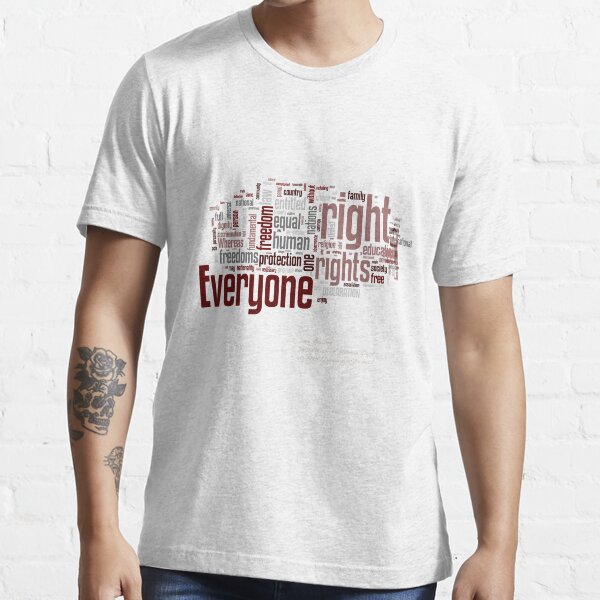 "Universal Declaration of Human Rights" T-shirt for Sale by Onlooker ...