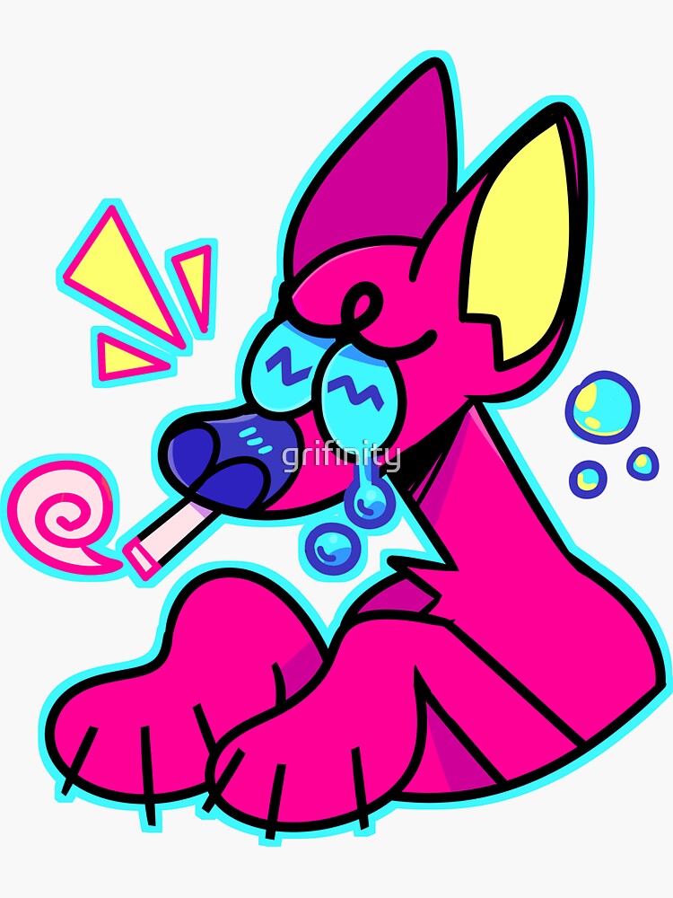 "sad doggo" Sticker for Sale by grifinity | Redbubble