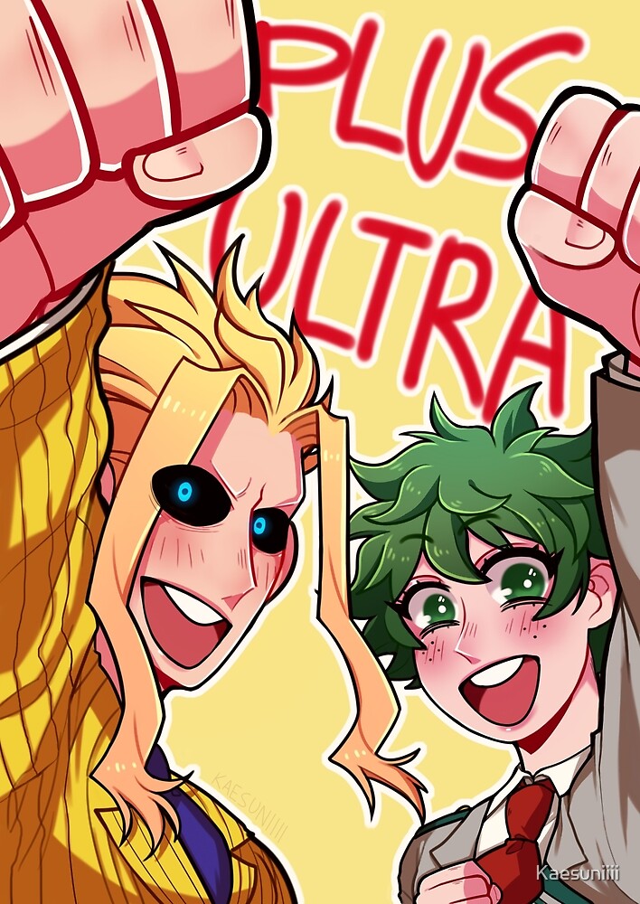 "BNHA - plus ultra !" by Kaesuniiii | Redbubble