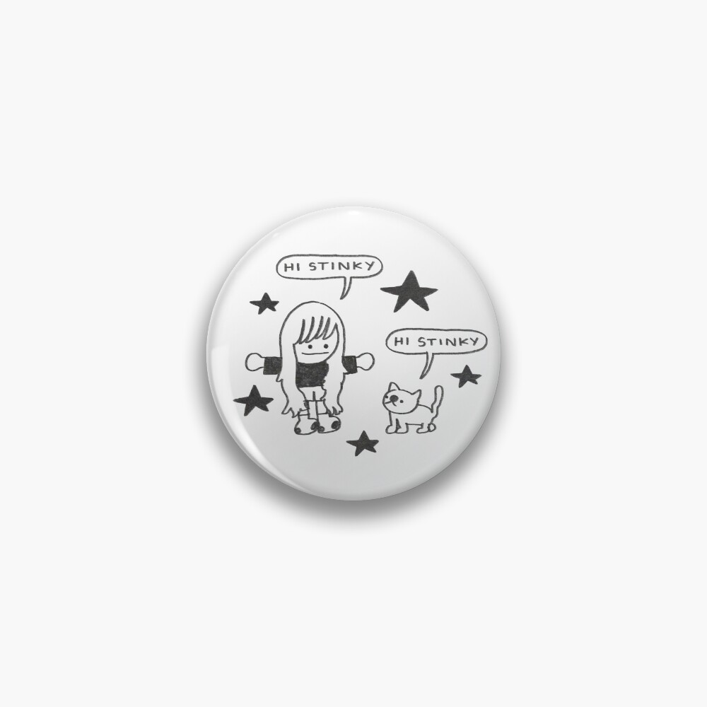 "HI STINKY" Sticker for Sale by mothcub | Redbubble
