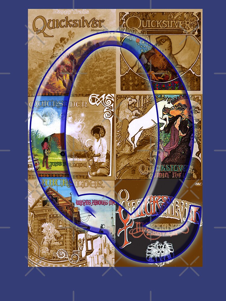 "Quicksilver Messenger Service" T-shirt for Sale by DBnation ...