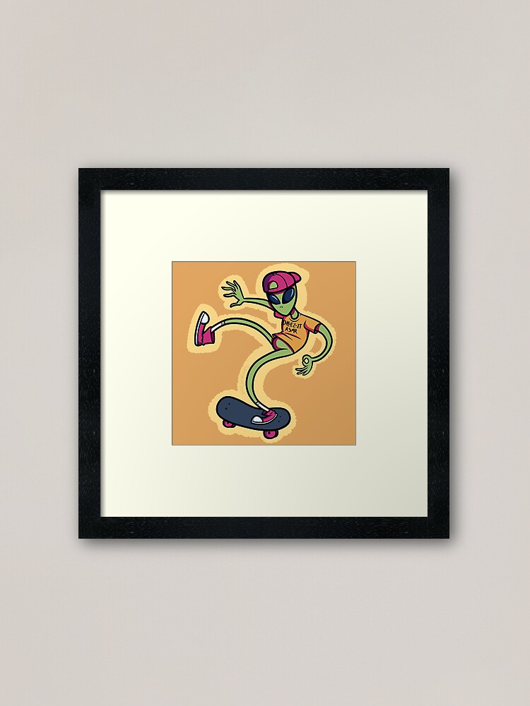 "Sk8r boy" Framed Art Print for Sale by PoltergeistSoup | Redbubble