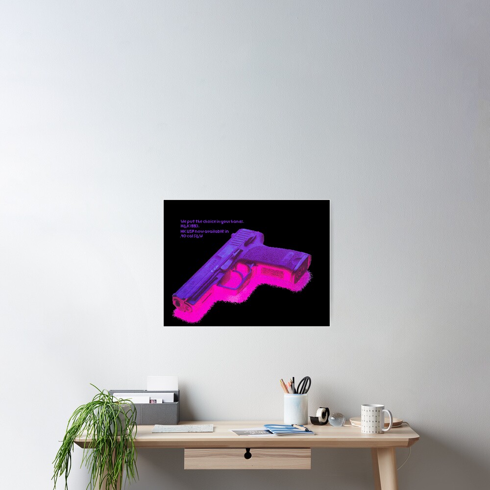 "HK USP 1993" Poster for Sale by RagsPete | Redbubble