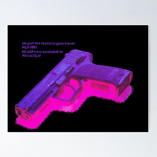 "HK USP 1993" Poster for Sale by RagsPete | Redbubble