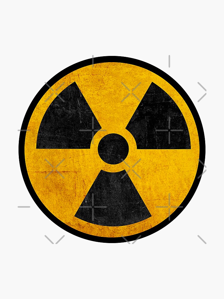 "Nuke Symbol" Sticker for Sale by Chuft | Redbubble