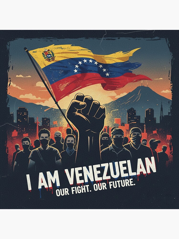 Justice For Venezuela Posters for Sale | Redbubble