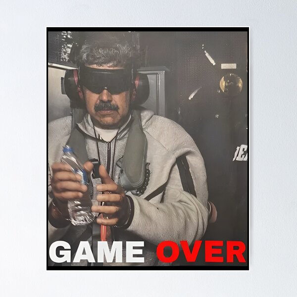Maduro Captured Game Over Posters for Sale | Redbubble