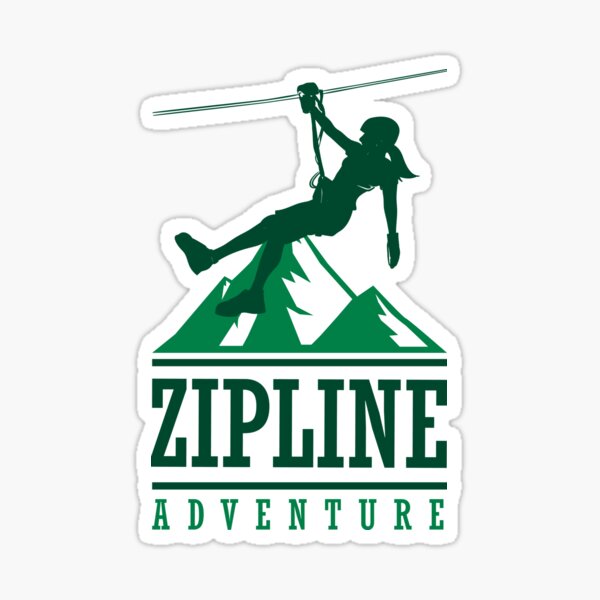 Zipline Stickers | Redbubble