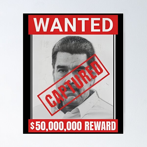 Nicolas Maduro Arrested Posters for Sale | Redbubble